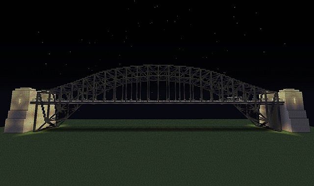 Sydney Harbour Bridge Minecraft Map