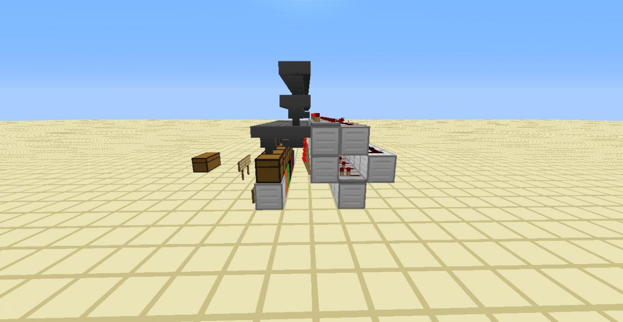 Redstone Sorter 1.5.2 ready Minecraft Map