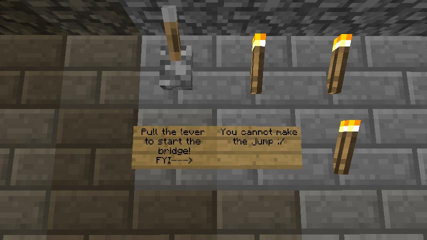 WORLDS FASTEST SELF BUILDING BRIDGE!! NO MODS!! Minecraft Map