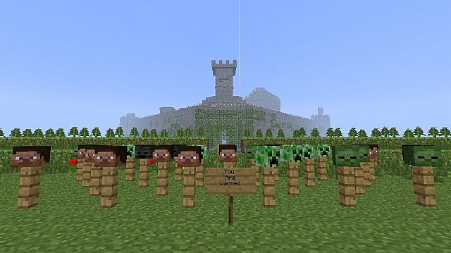Tri-Castle Minecraft Map