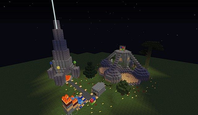 moon base Minecraft Map