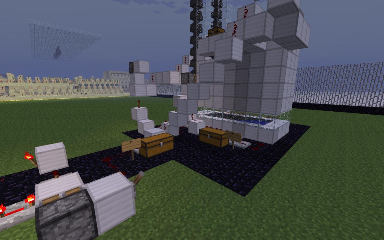 Mighty Semi-Automatic Anvil Cannon Minecraft Map