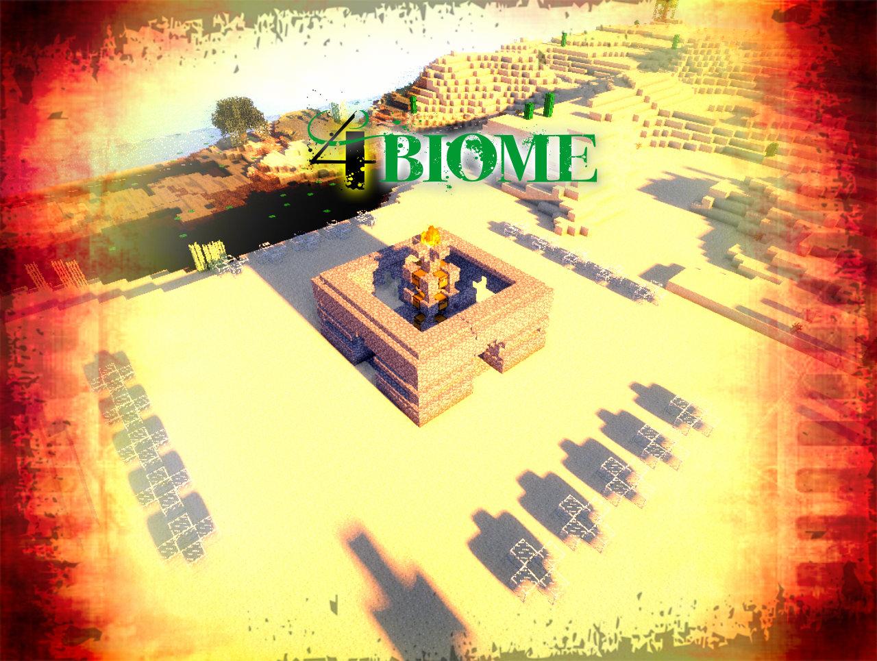 4 Biome - Minecraft Survival Games: Arena Contest Minecraft Map
