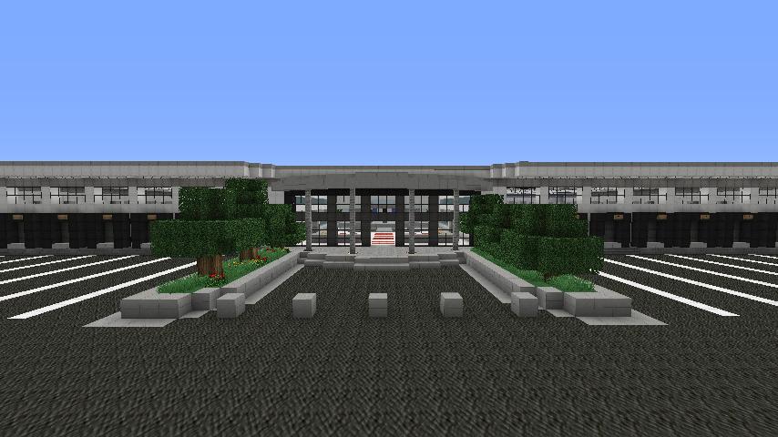 Modern warehouse Minecraft Map