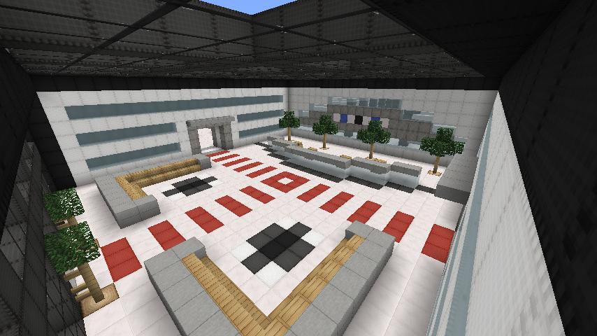 Modern warehouse Minecraft Map