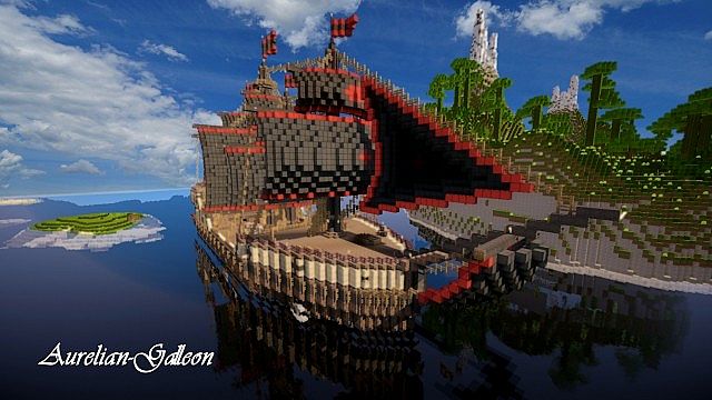 Aurelian-Galleon (Warship) [DOWNLOAD] Minecraft Map