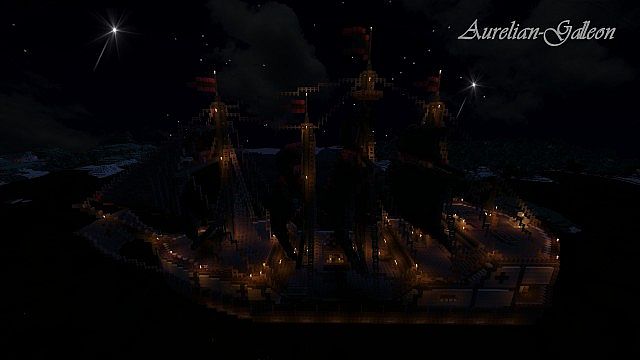 Aurelian-Galleon (Warship) [DOWNLOAD] Minecraft Map