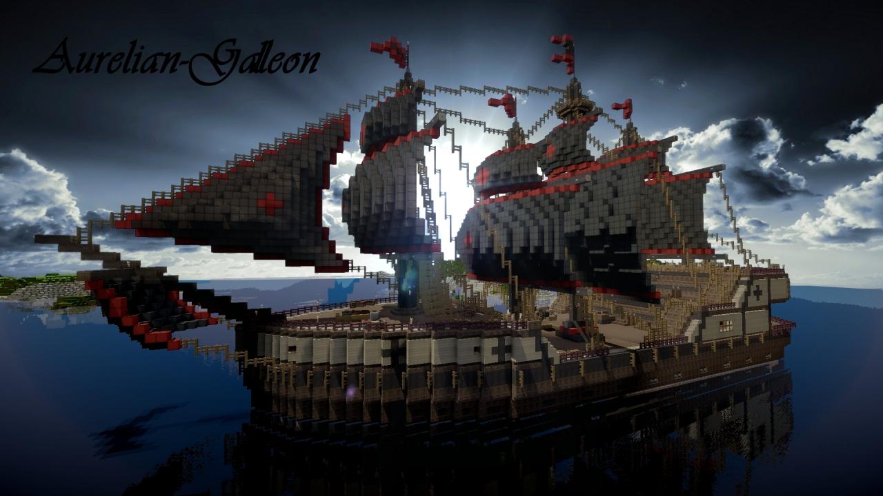 Aurelian-Galleon (Warship) [DOWNLOAD] Minecraft Map