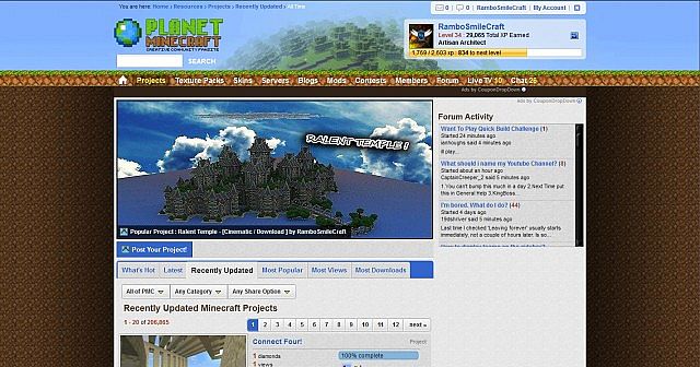 Ralent Temple - [Cinematic / Download ] Minecraft Map