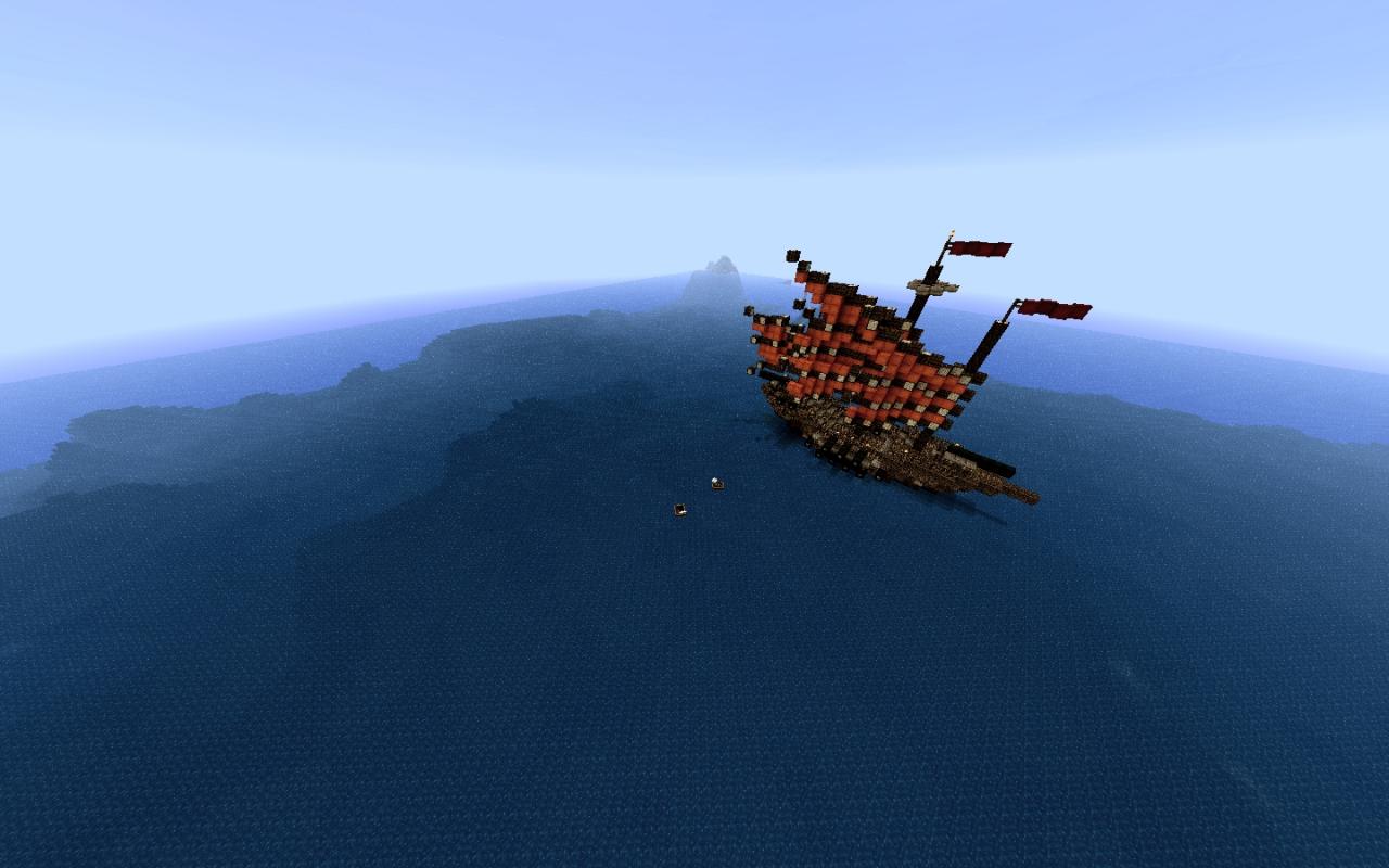 Alipsis Fleet: The Fin (Sinbad Inspired) Minecraft Map
