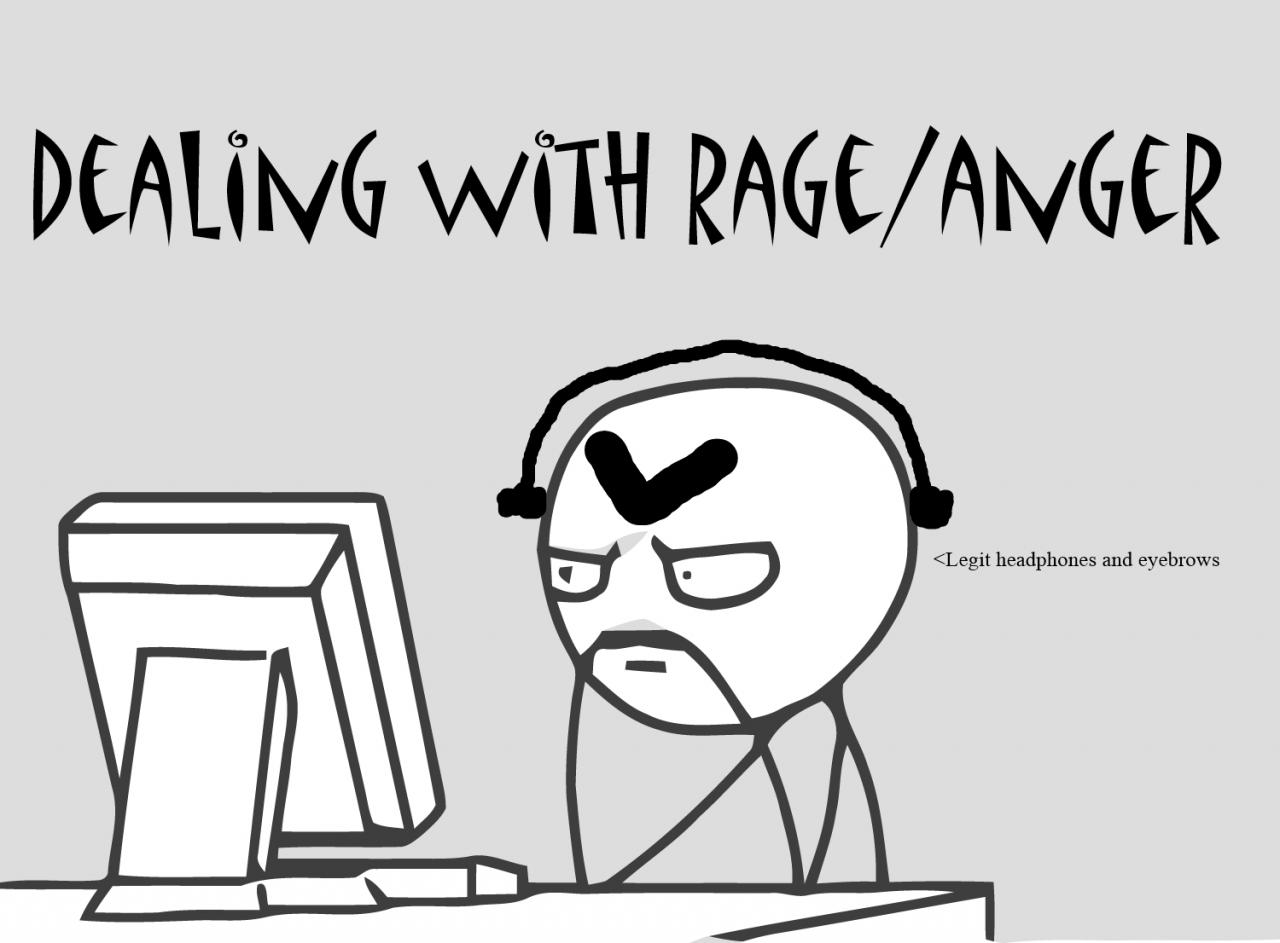 Methods with dealing with rage/anger with video games. Minecraft Blog