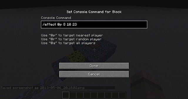 /Effect Parkour Minecraft Map