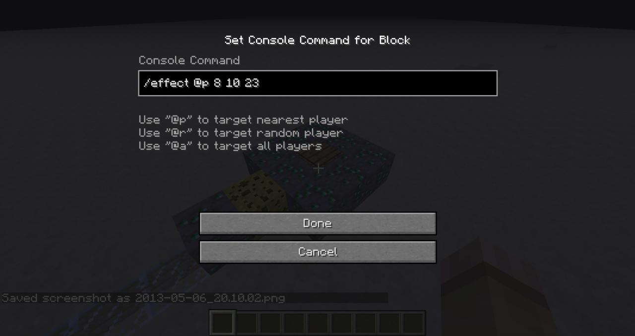 /Effect Parkour Minecraft Map