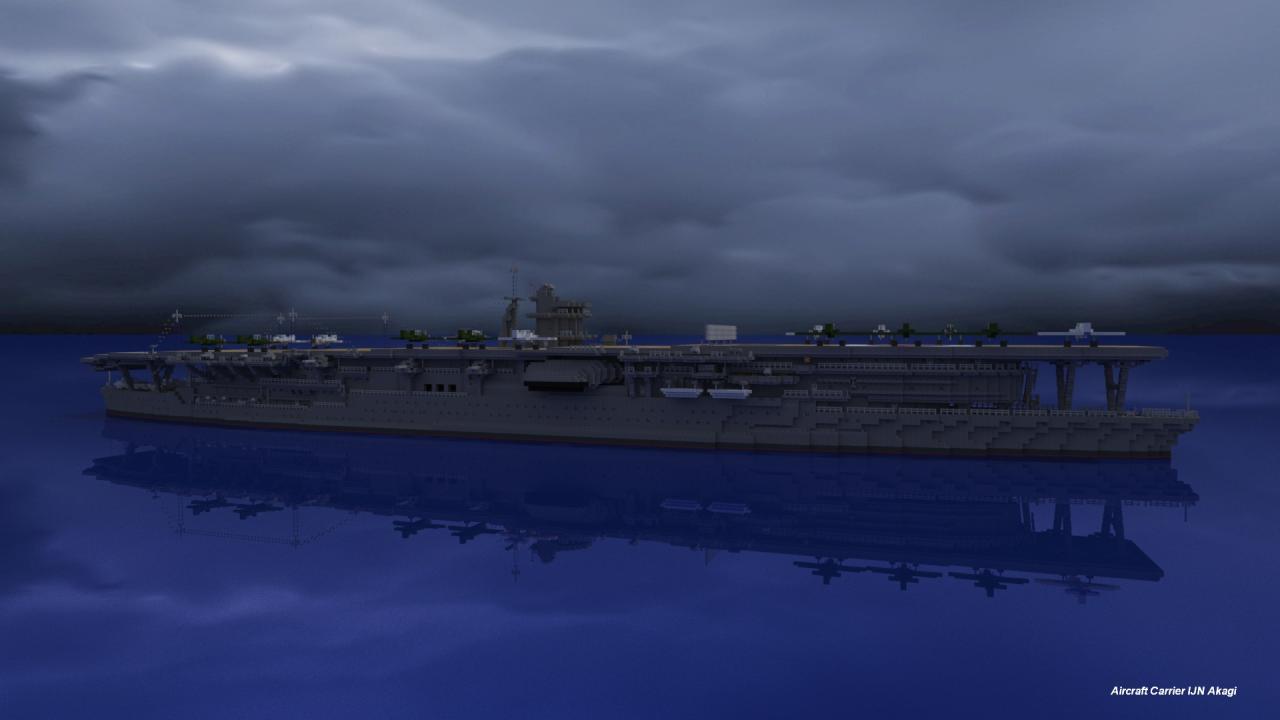Ships of the Imperial Japanese Navy (IJN) Minecraft Map