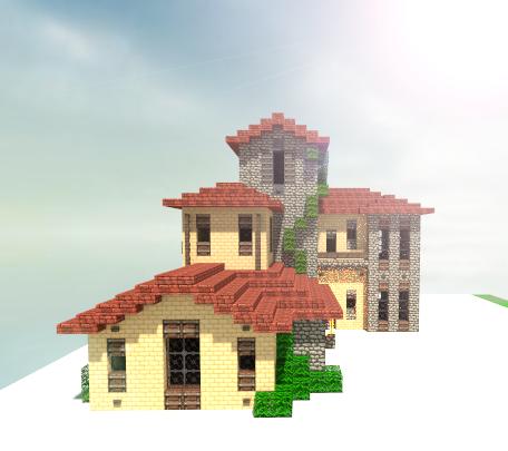 Tuscan Home Pack Minecraft Map