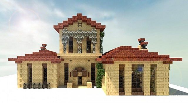 Tuscan Home Pack Minecraft Map
