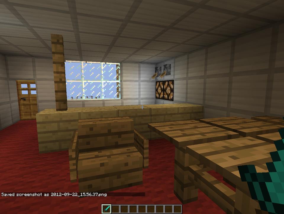 Digimon, Tai's Apartment building and home. Minecraft Map