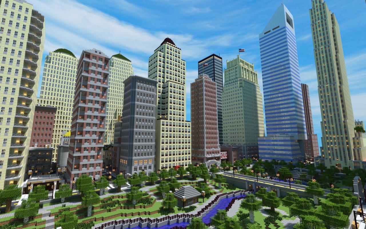 CitiGroup Center Minecraft Map
