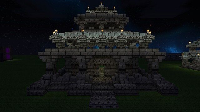 Mayan Temple template Minecraft Map