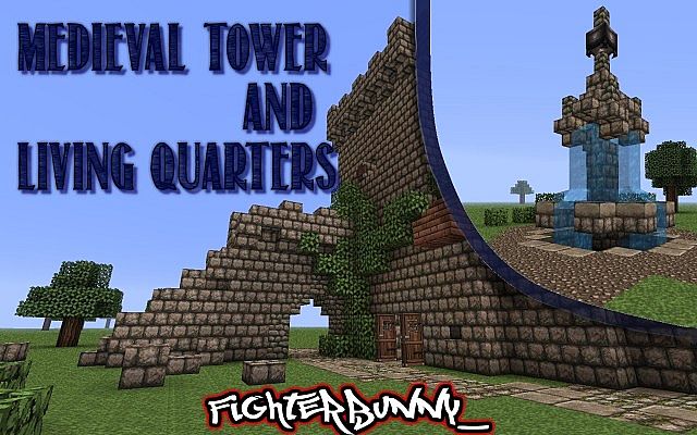 [DOWNLOAD] Medieval Tower with Living Quarters Minecraft Map
