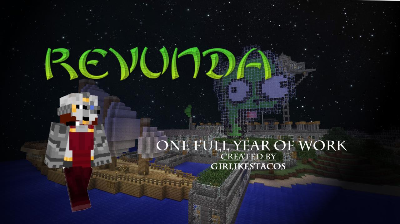REVUNDA: One Year Of Work Minecraft Map