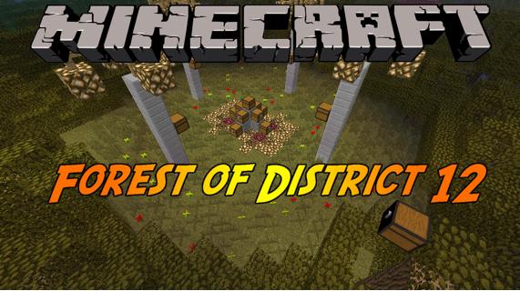 Survival Games Map: Forest of District 12 Minecraft Project