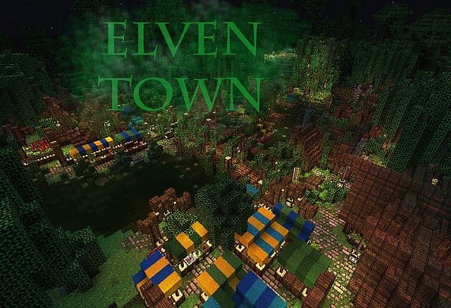 Elven town Minecraft Project