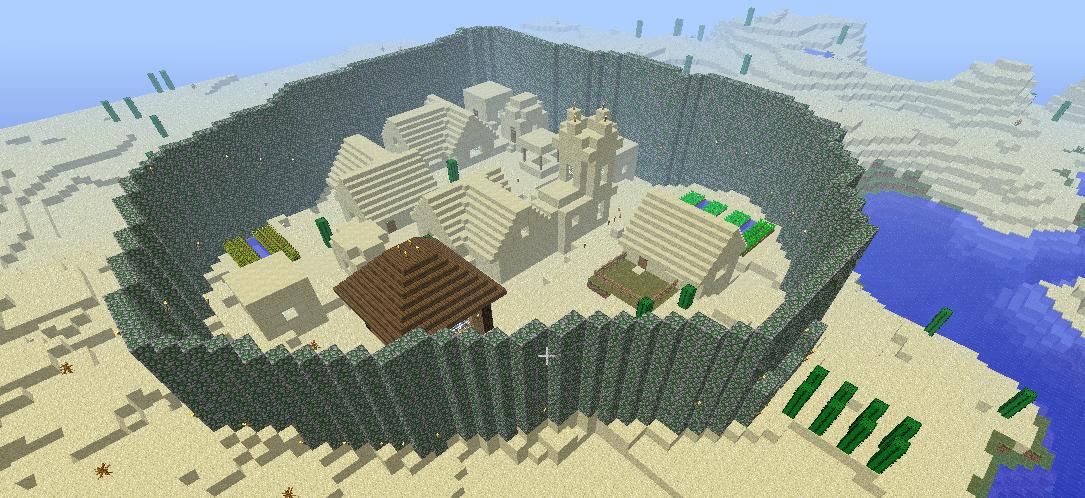Sand Village Minecraft Map