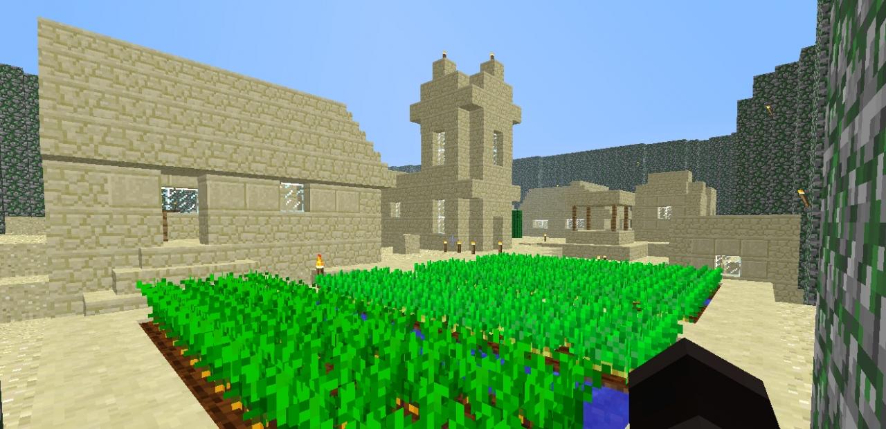 Sand Village Minecraft Map