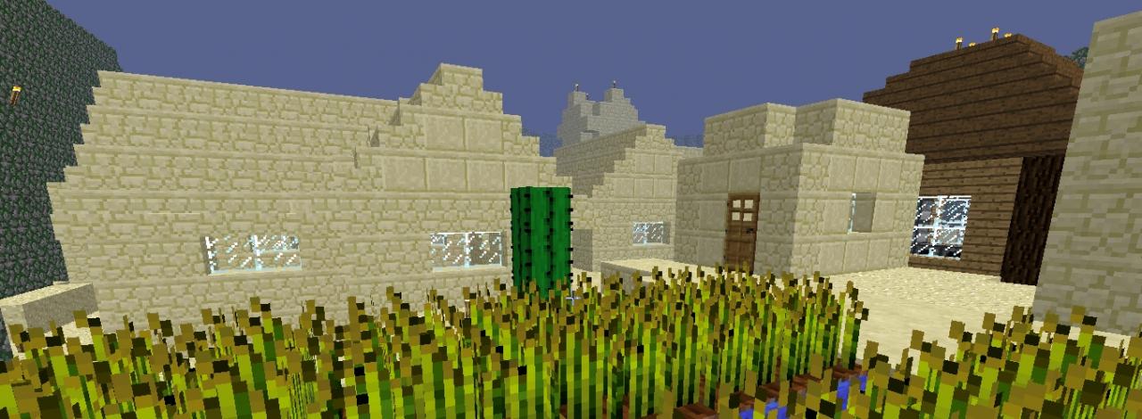 Sand Village Minecraft Map