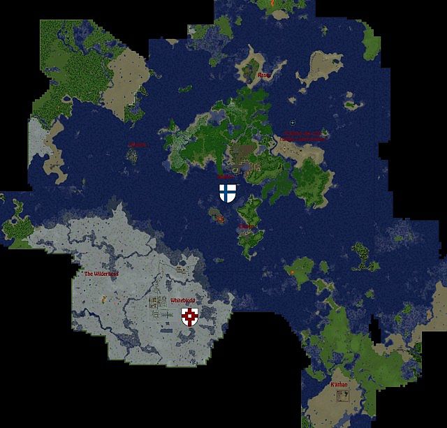 The Shamble Islands Minecraft Map