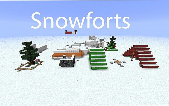 Snow forts Minecraft Map