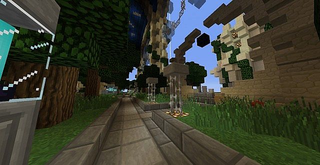 ValiantCraft Spawn | Arenam Crystállum Minecraft Map