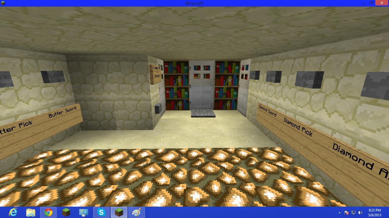 The Normal House [Add 2nd Floor if you want] Minecraft Map