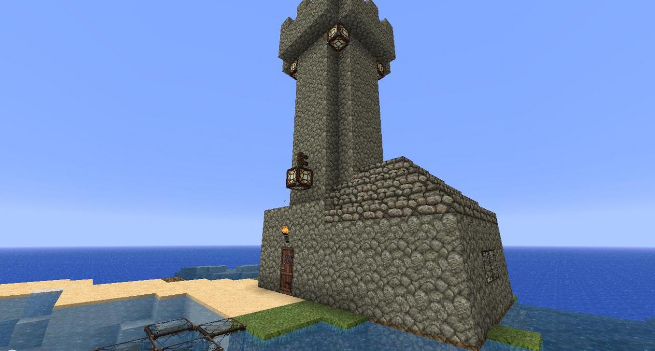 Island Survival Tower Minecraft Map