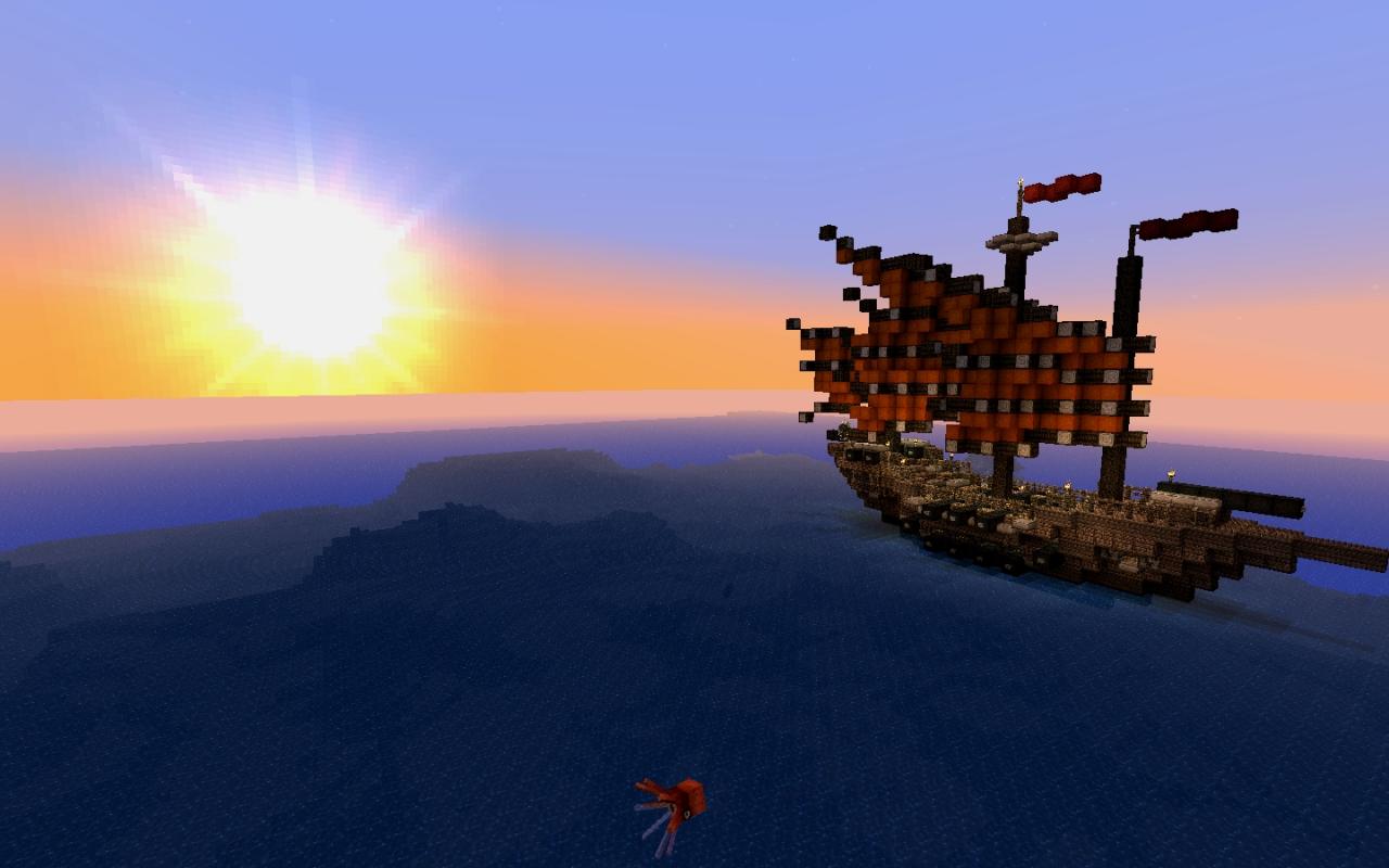 Alipsis Fleet: The Fin (Sinbad Inspired) Minecraft Map
