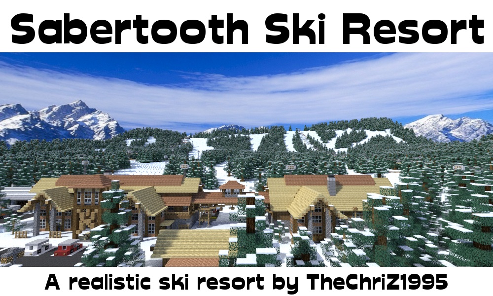 Sabertooth Ski Resort Minecraft Map