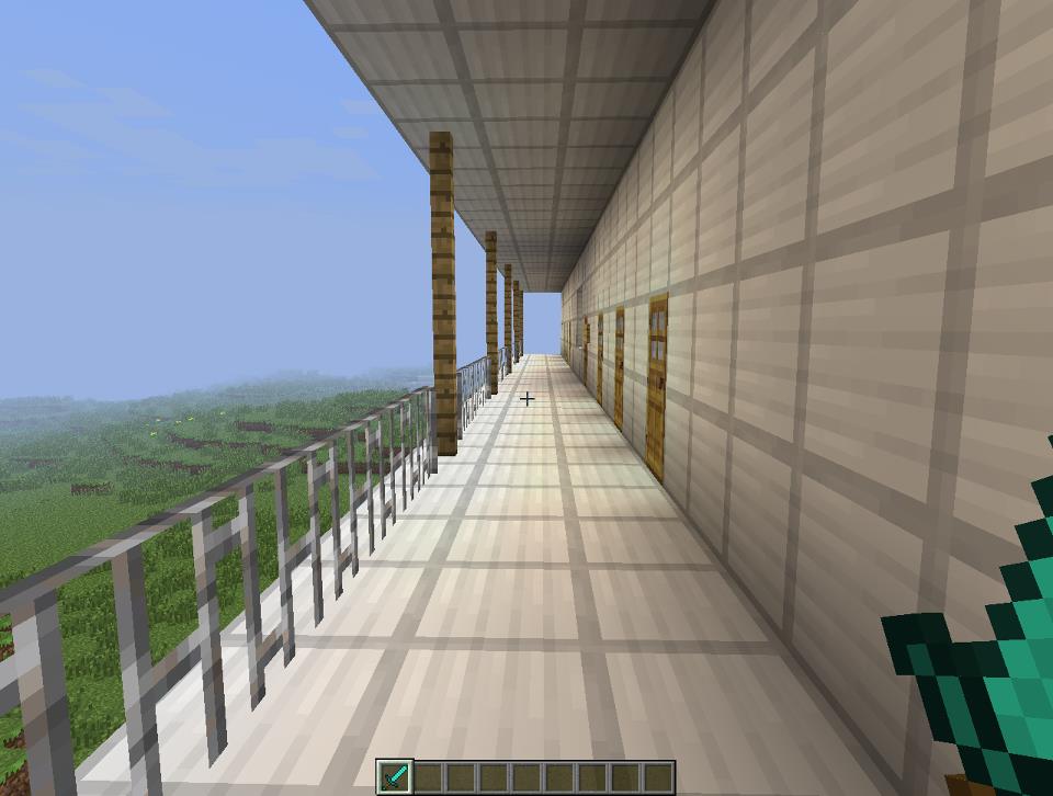 Digimon, Tai's Apartment building and home. Minecraft Map