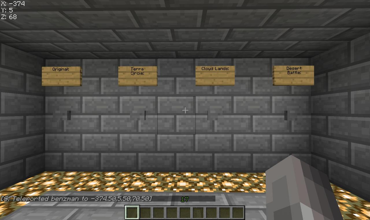 Command Block Arena Minecraft Map