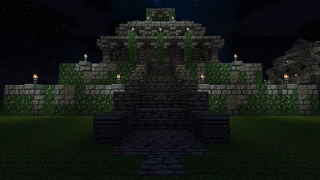 Big Mayan Temple Minecraft Map