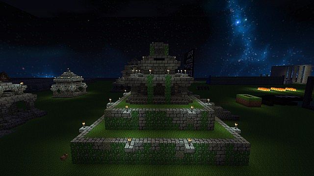 Big Mayan Temple Minecraft Map
