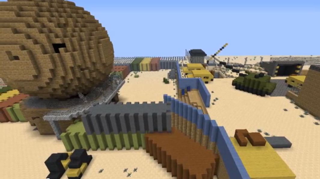 Dome (MW3) 1:1 reconstructed! Minecraft Map