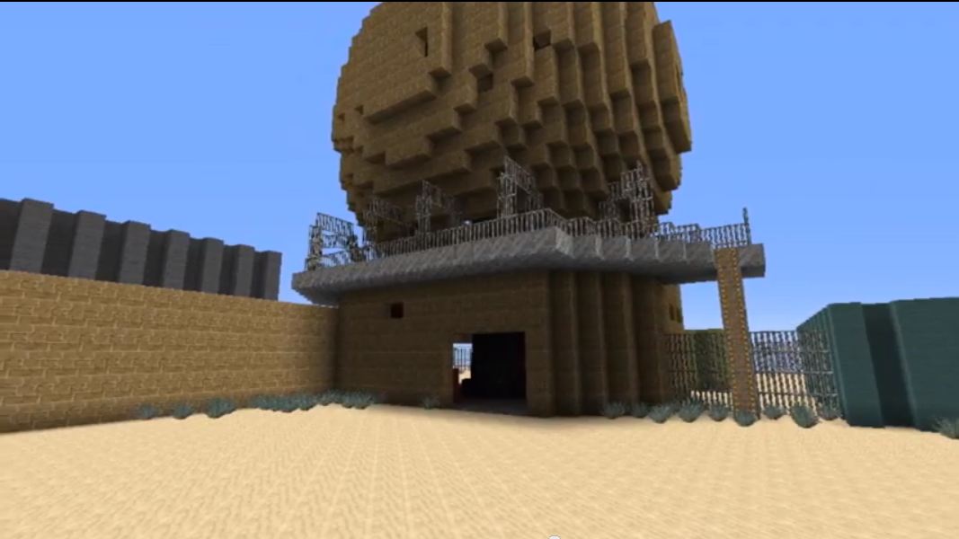 Dome (MW3) 1:1 reconstructed! Minecraft Map