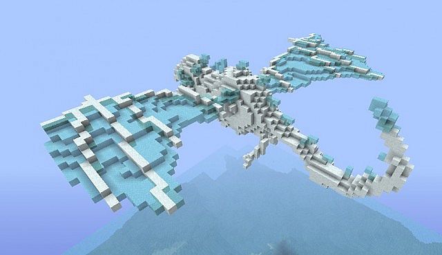 Jogrim the Ice Dragon Minecraft Map