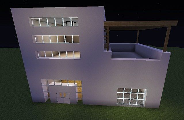 Modern Small Villa Minecraft Map