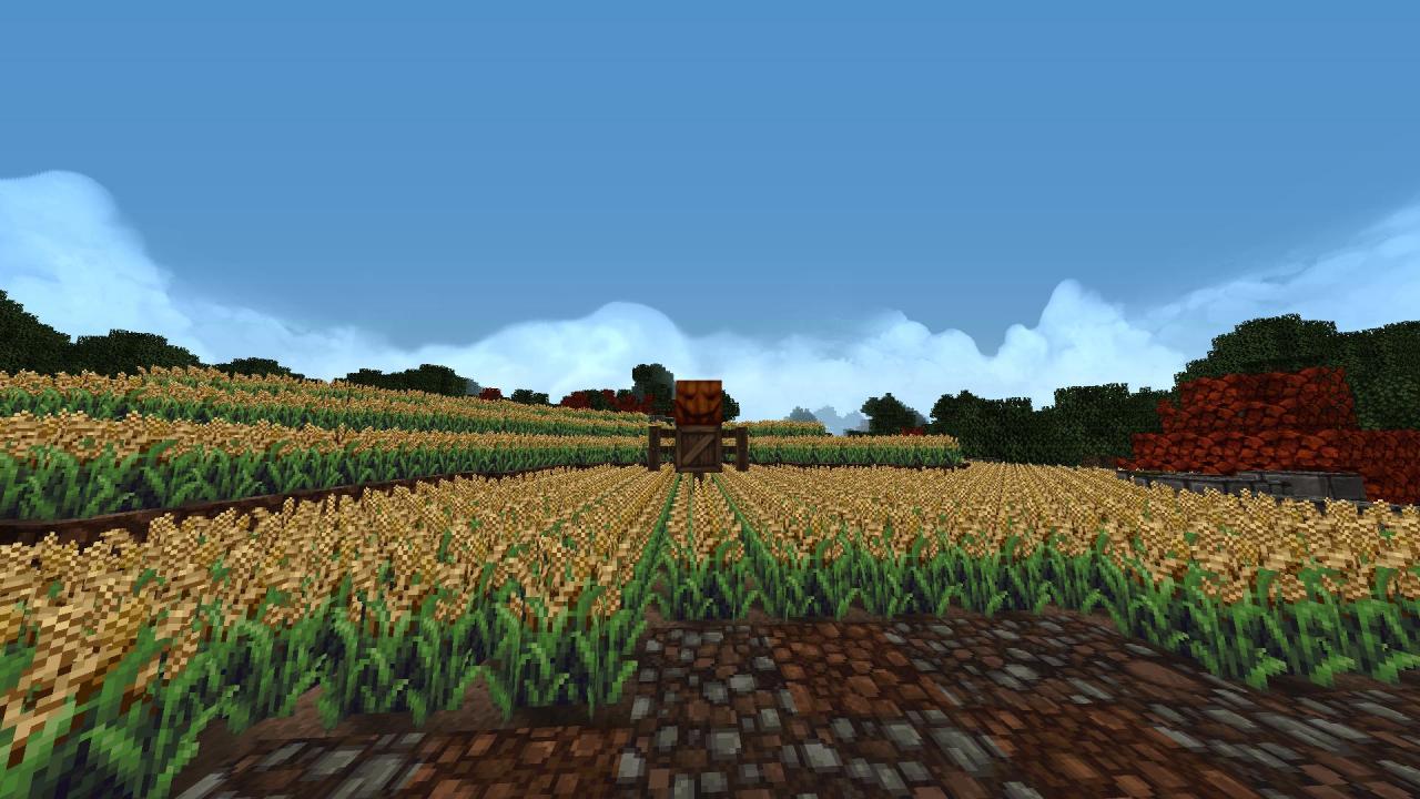 Small Medieval Farm Minecraft Map