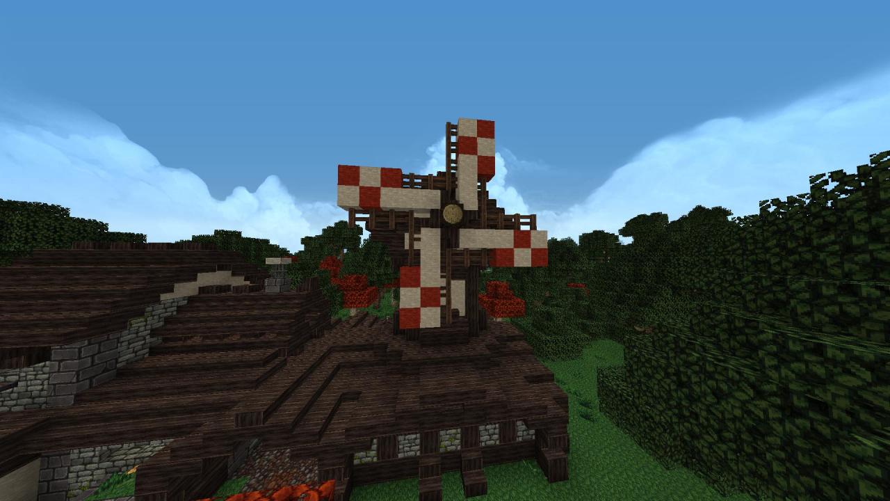 Small Medieval Farm Minecraft Map