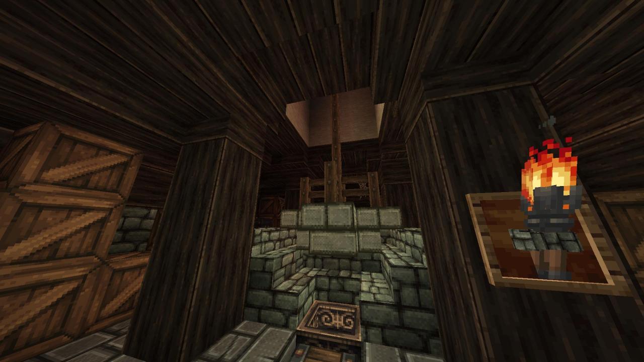 Small Medieval Farm Minecraft Map