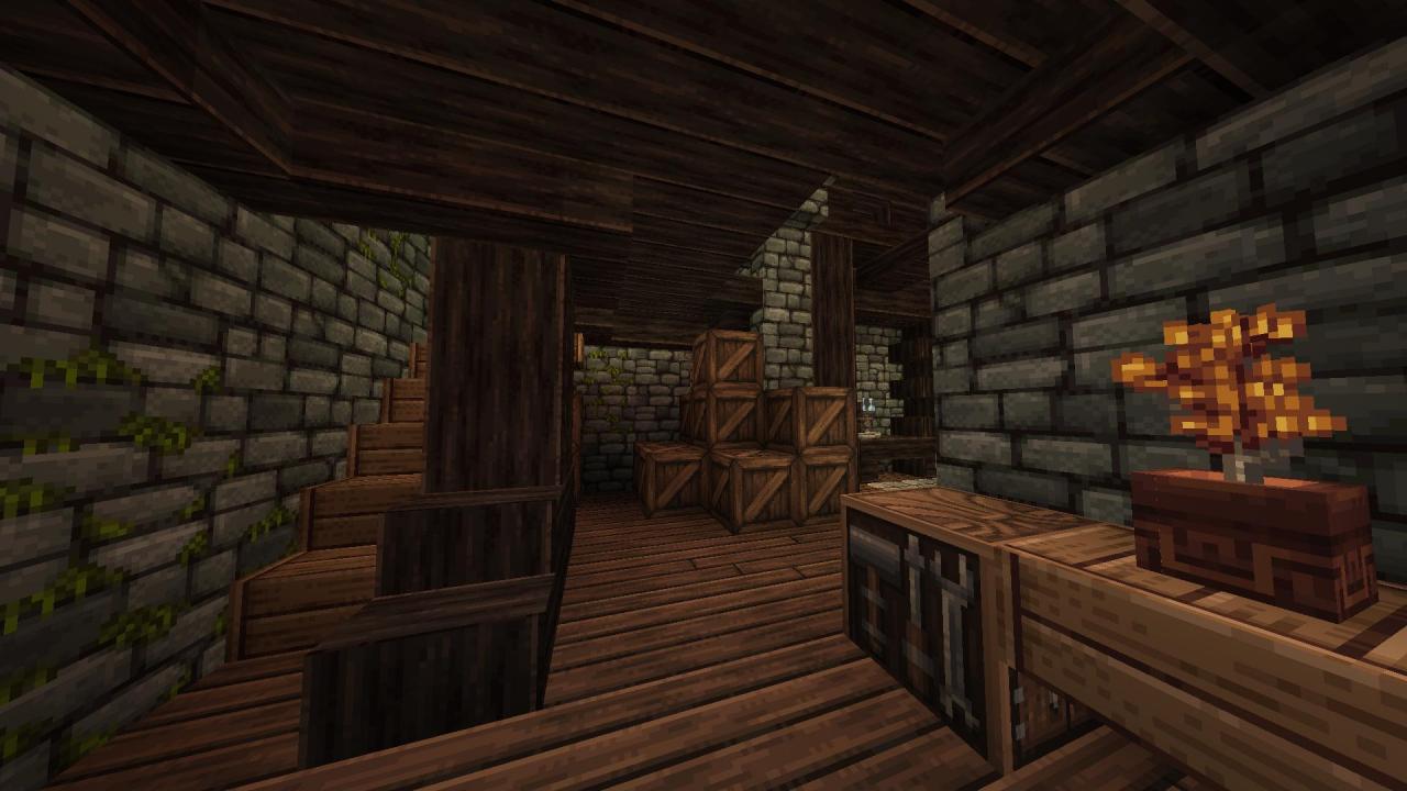 Small Medieval Farm Minecraft Map