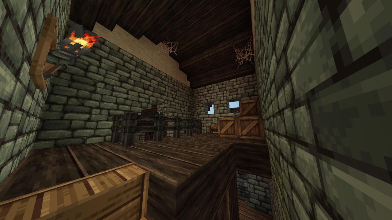 Small Medieval Farm Minecraft Map